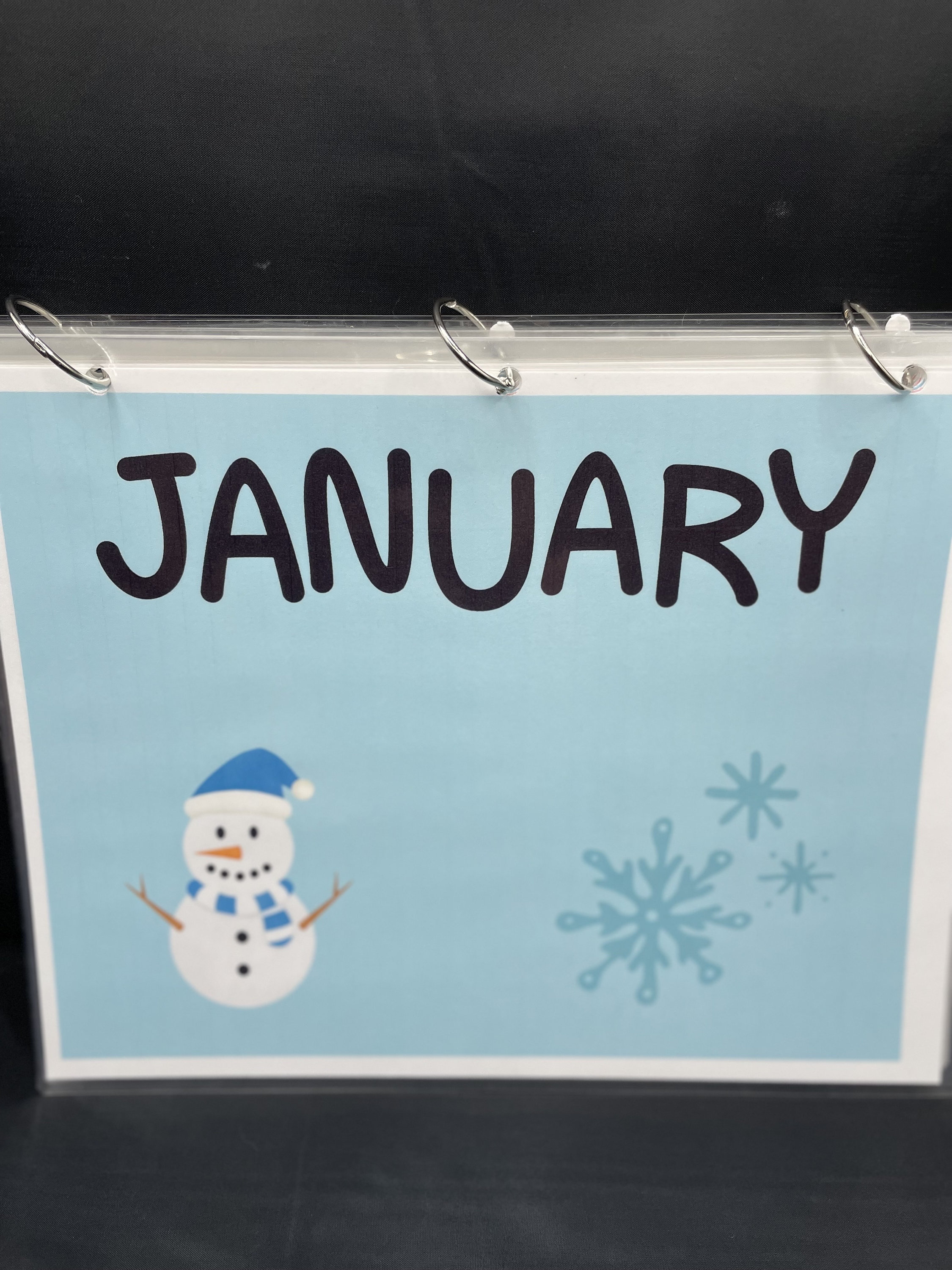 Months of the Year Activity Busy Book Game Educational Children - Etsy