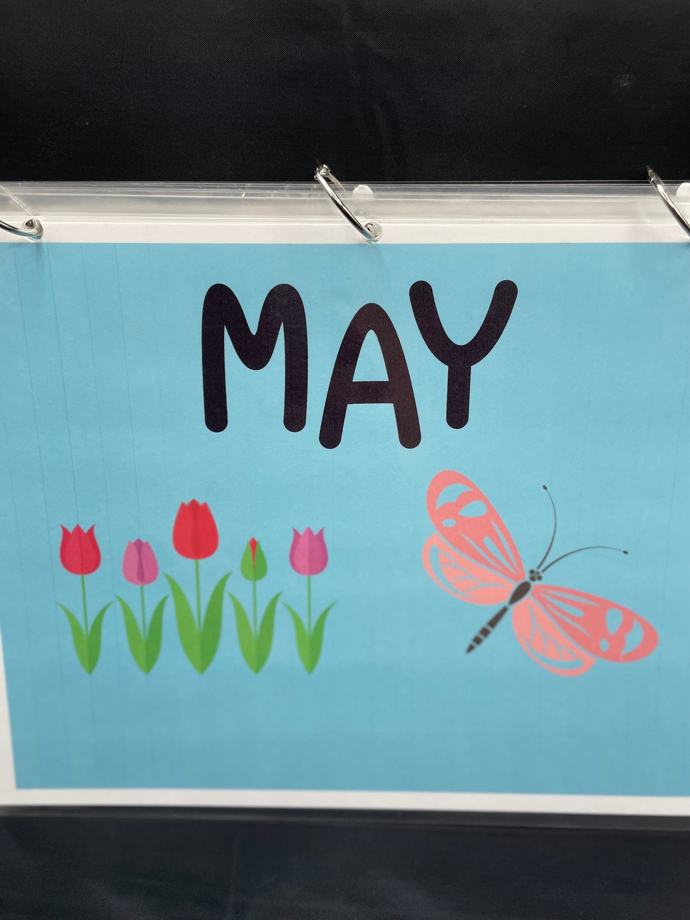 Months of the Year Activity Busy Book Game Educational Children - Etsy