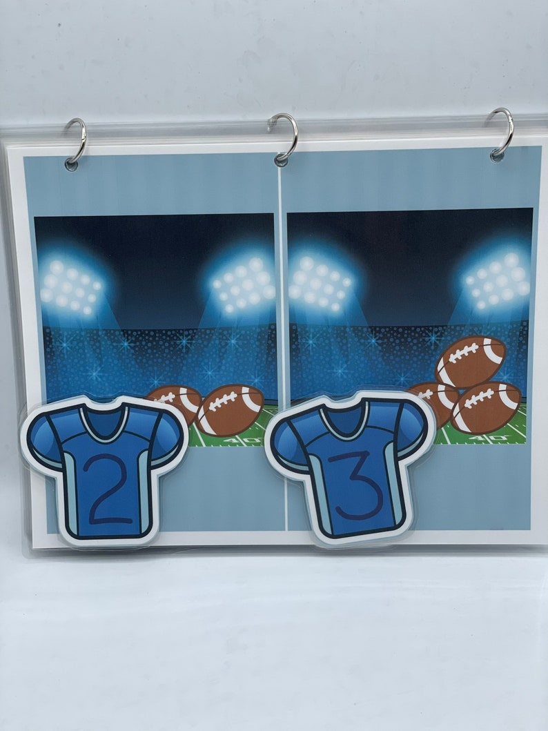 Counting Numbers 0-10 Activity Busy Book File Folder Math Center ...