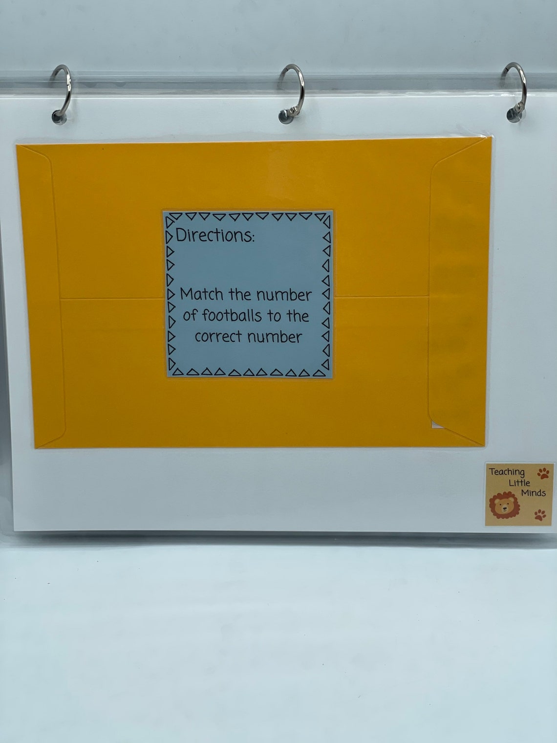 Counting Numbers 0-10 Activity Busy Book File Folder Math Center ...