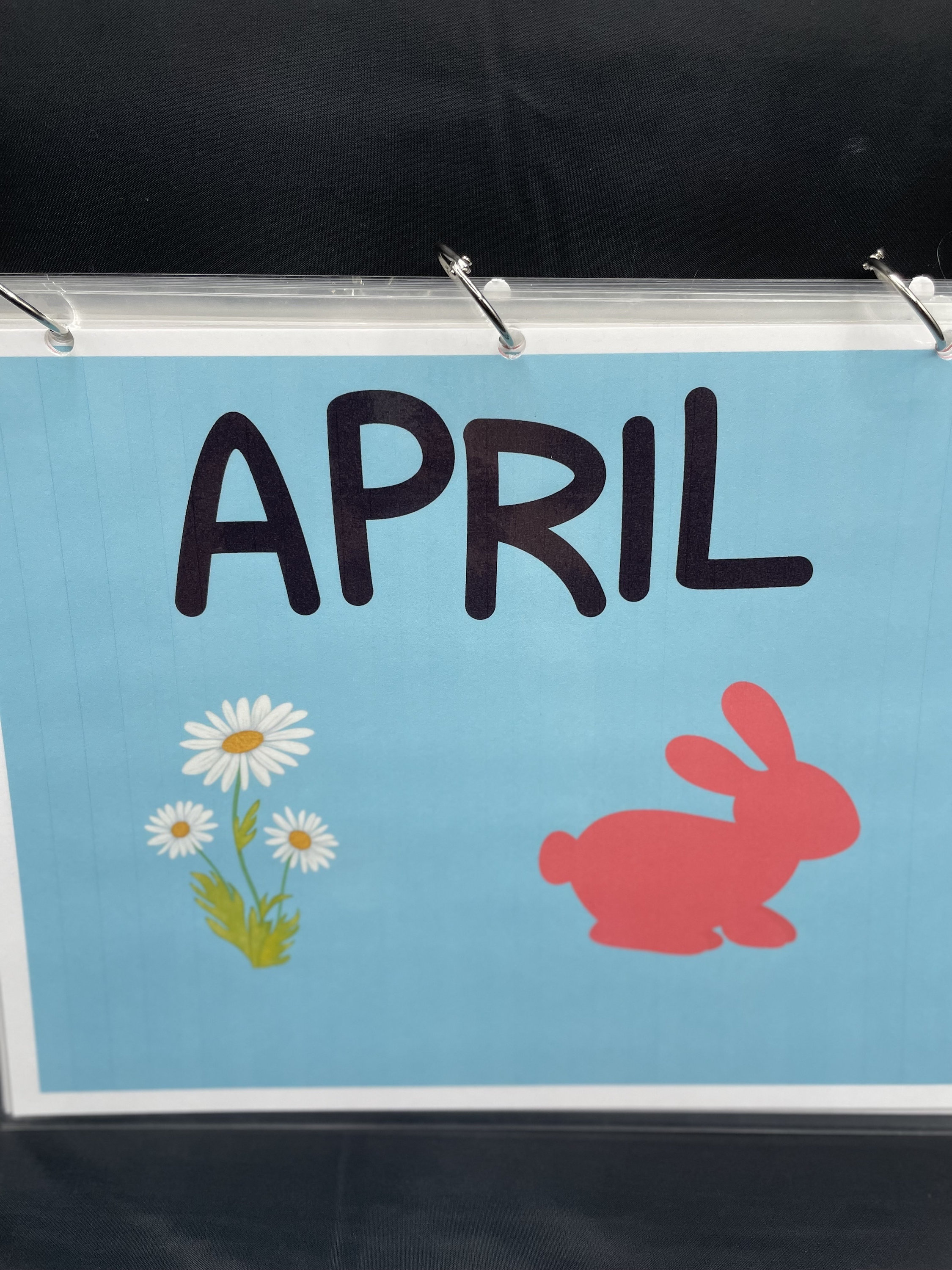 Months of the Year Activity Busy Book Game Educational Children - Etsy