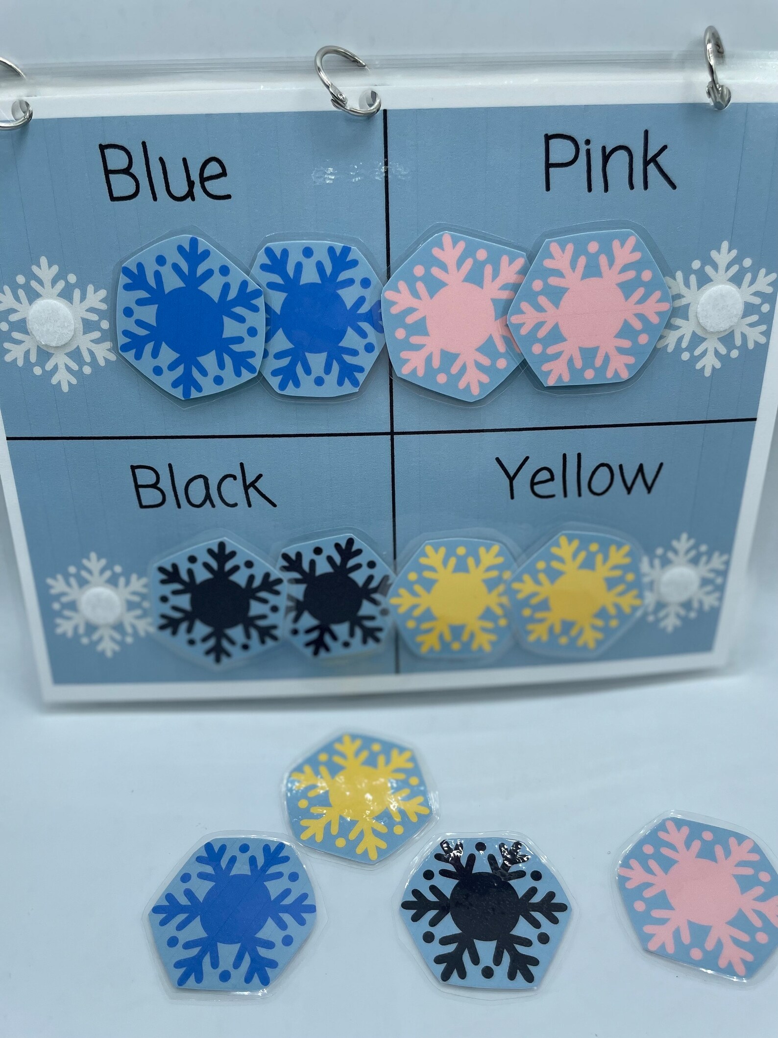 Color Sorting Activity Busy Book Game Educational Childrens - Etsy