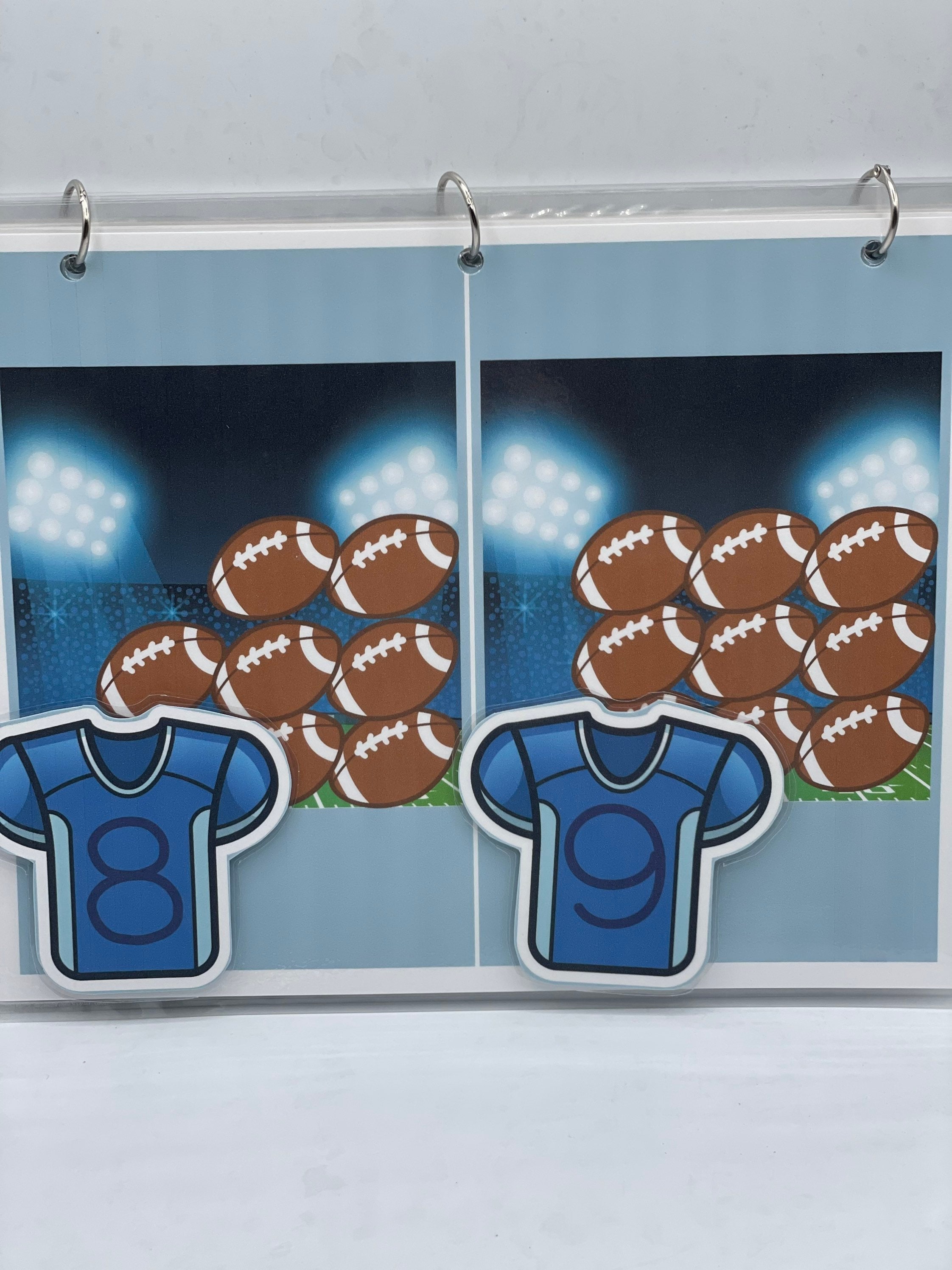 Counting Numbers 0-10 Activity Busy Book File Folder Math - Etsy