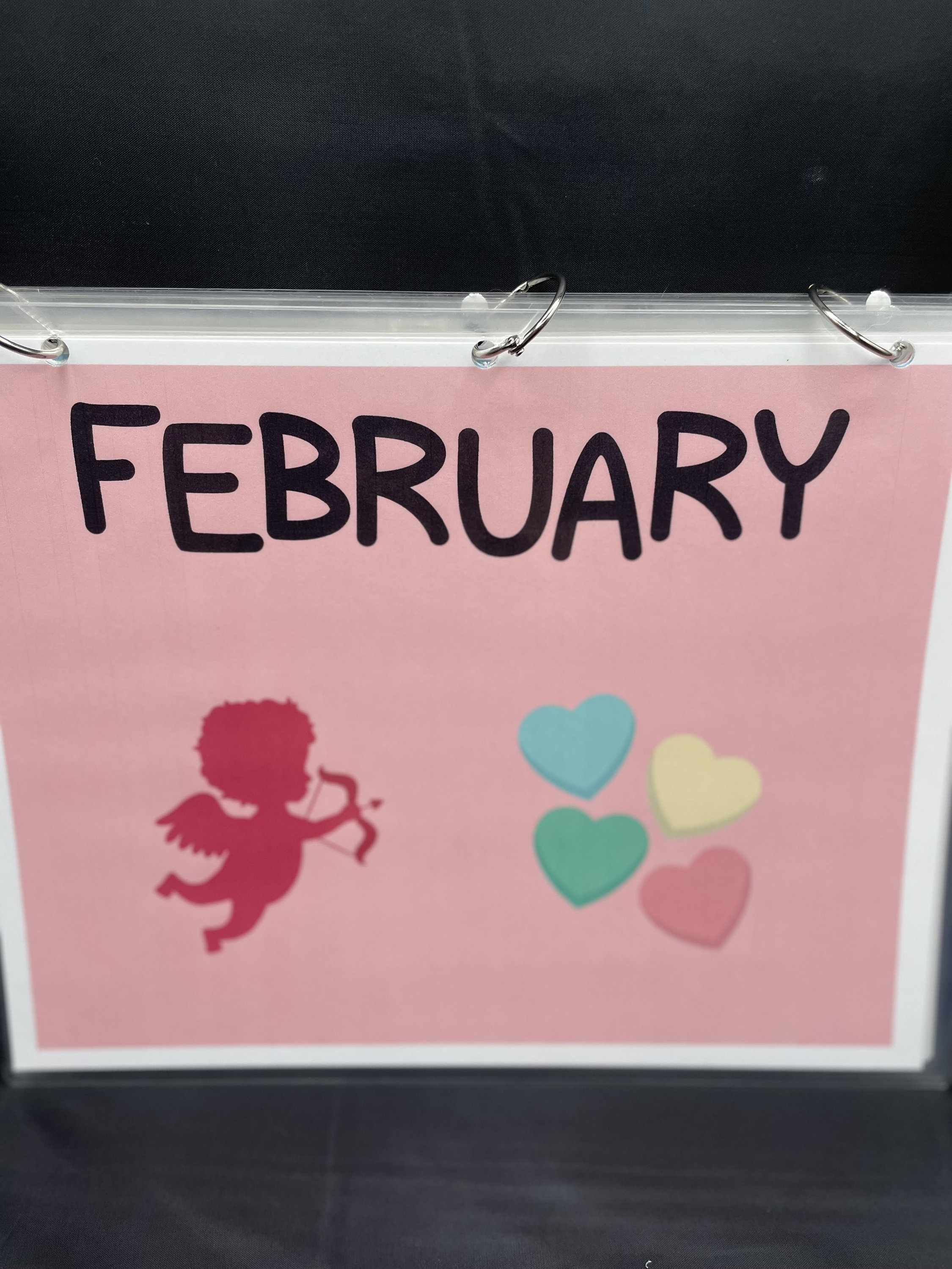 Months of the Year Activity Busy Book Game Educational Children - Etsy