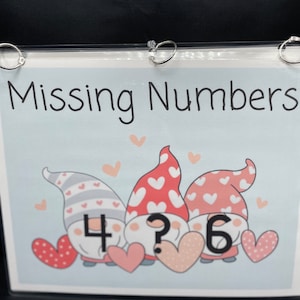 Numerical Order Numbers 1-10 Missing Numbers Math Educational Center ...