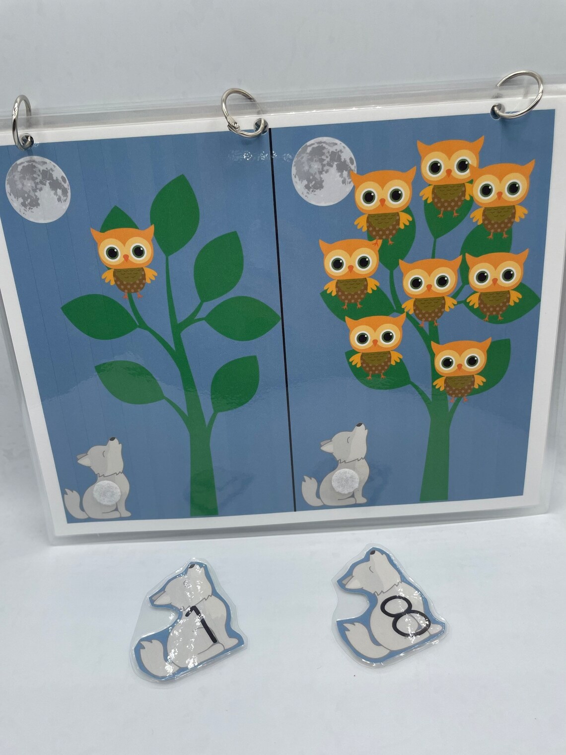 Counting Numbers 0-10 Activity Busy Book File Folder Math Center ...