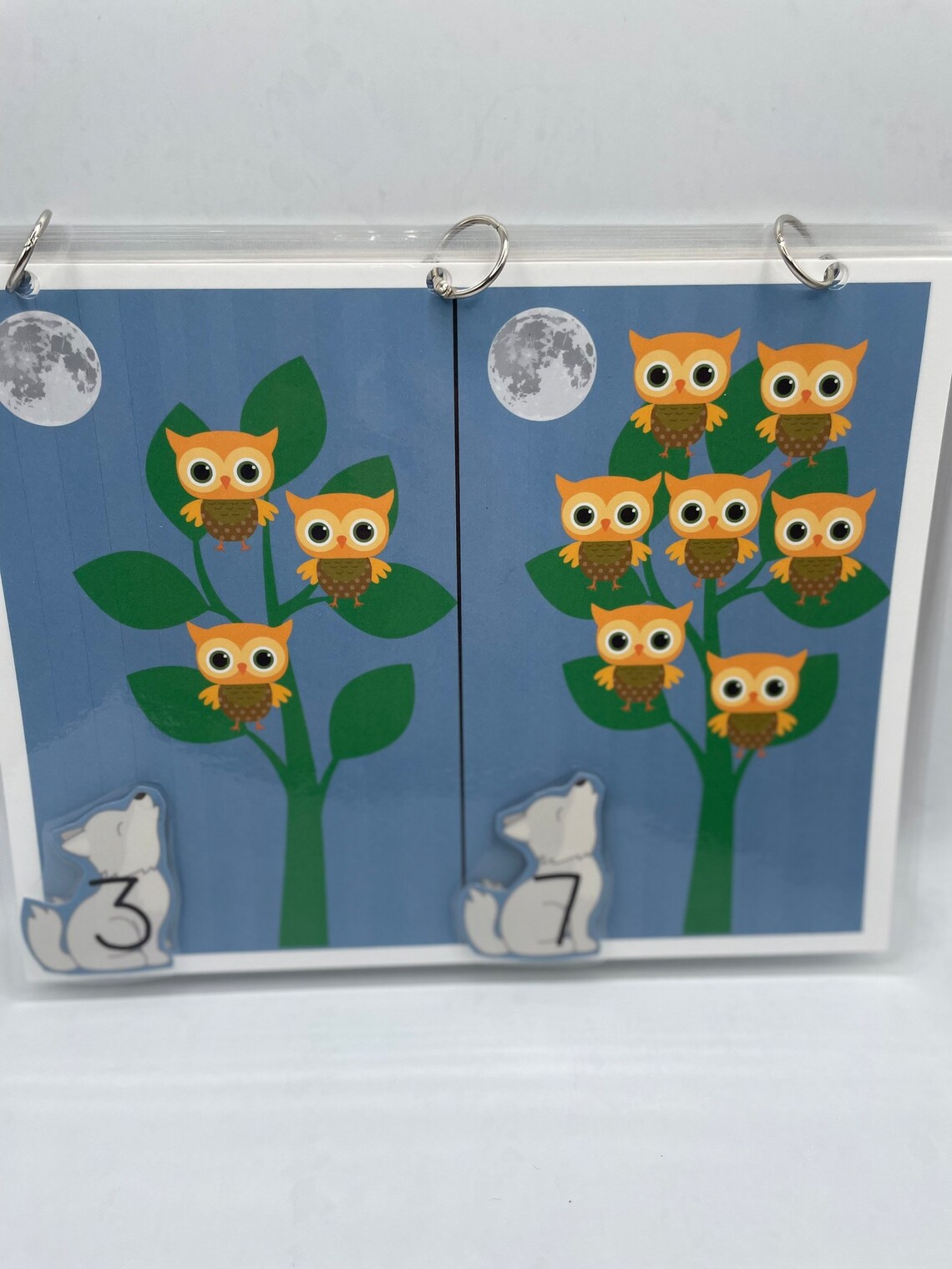 Counting Numbers 0-10 Activity Busy Book File Folder Math Center ...