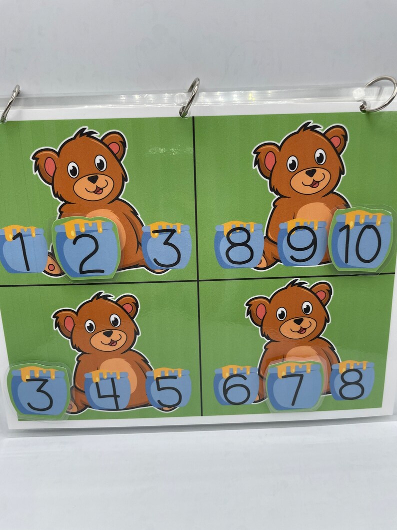 Numerical Order Numbers 1-10 Missing Numbers Math Educational Center ...