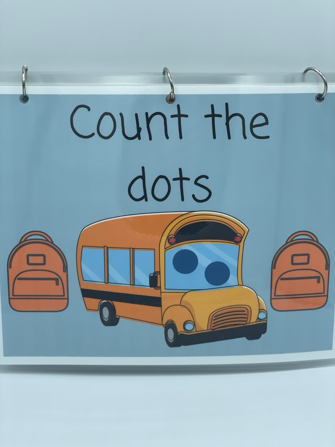 Counting Numbers 0-10 Activity Busy Book File Folder Math Center ...