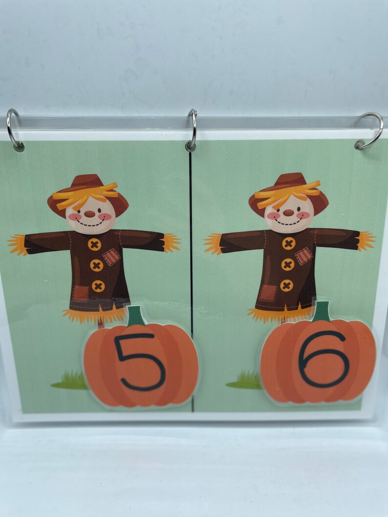 Counting Numbers 0-10 Activity Busy Book File Folder Math - Etsy