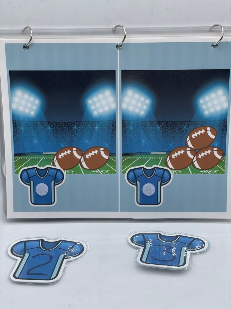 Counting Numbers 0-10 Activity Busy Book File Folder Math Center ...