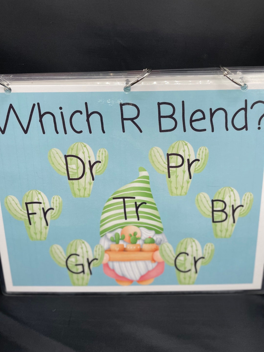 Matching R Blends Reading Phonics Educational Acitivity Busy Book Game ...