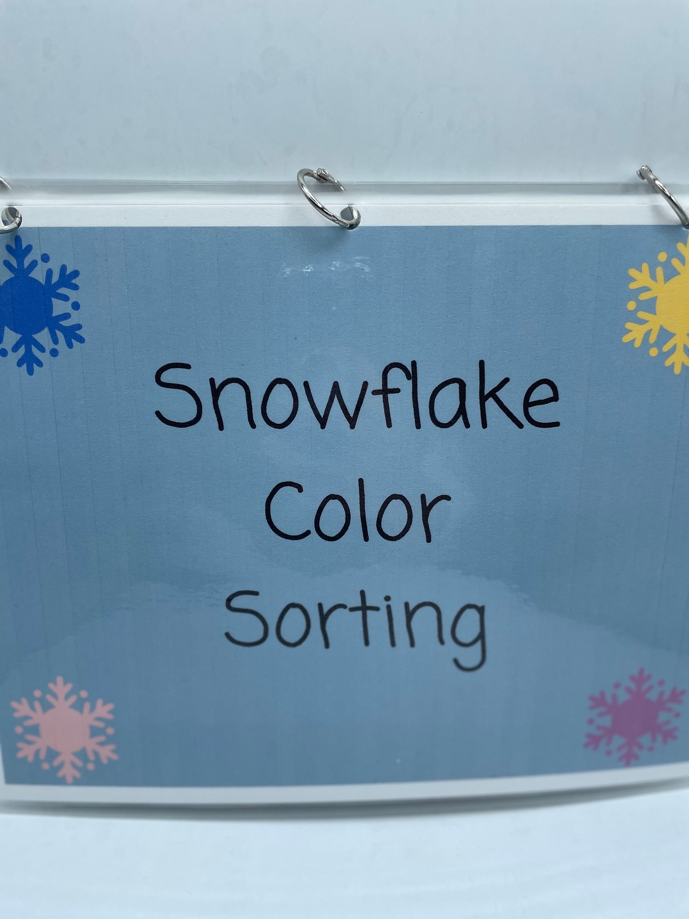 Color Sorting Activity Busy Book Game Educational Children’s - Etsy