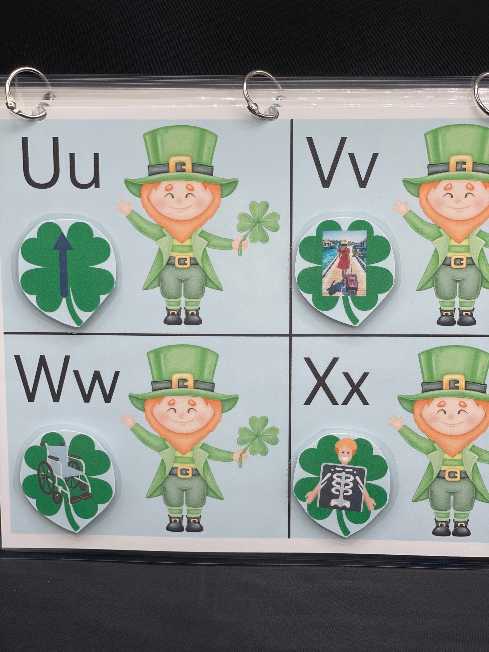 Beginning Sounds Alphabet Reading Phonics Activity Busy Book Game ...