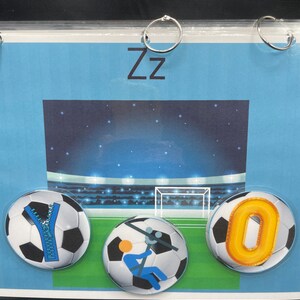 Beginning Sounds Alphabet Reading Phonics Activity Busy Book Game ...