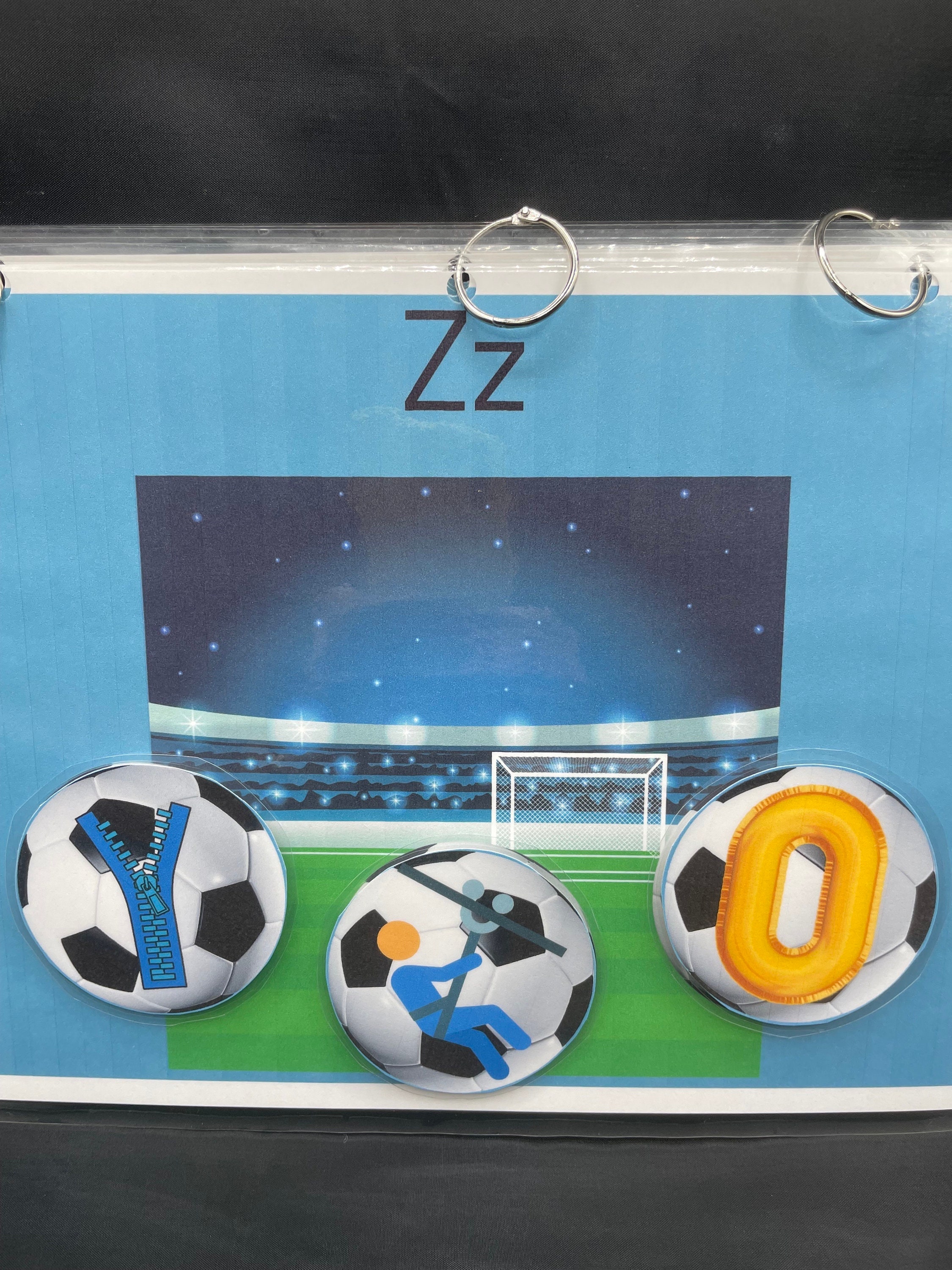 Beginning Sounds Alphabet Reading Phonics Activity Busy Book Game ...