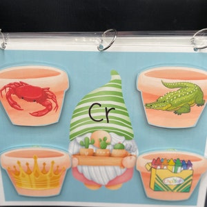 Matching R Blends Reading Phonics Educational Acitivity Busy Book Game ...