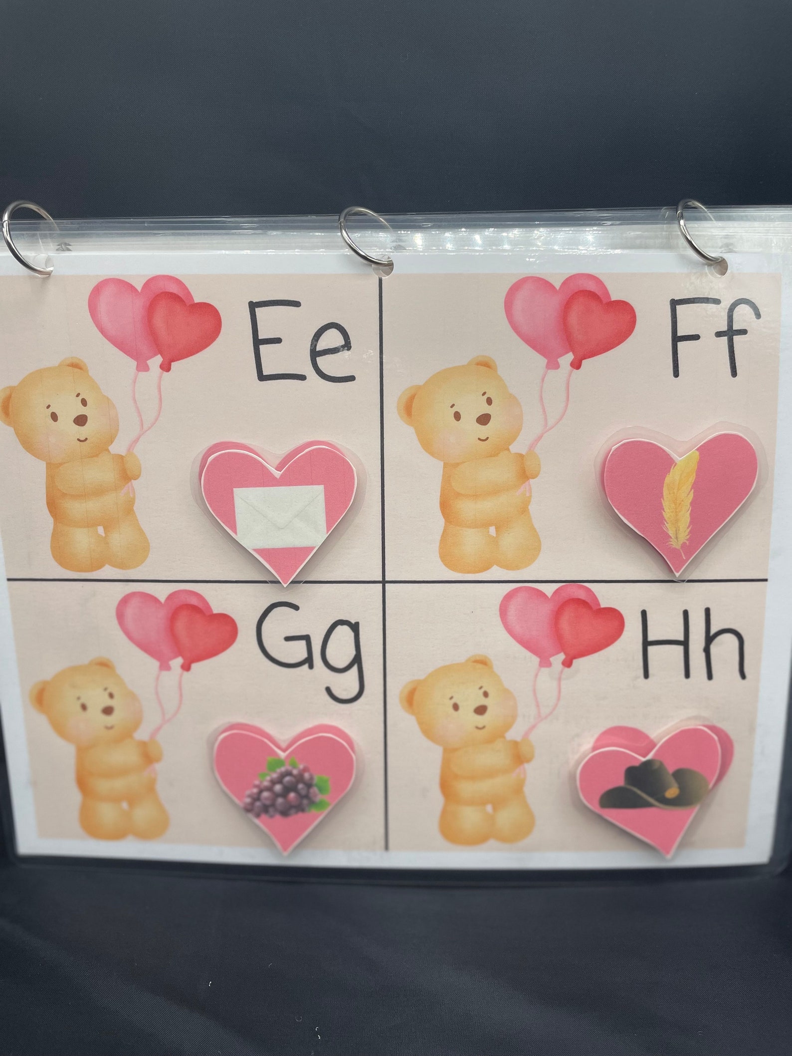 Beginning Sounds Alphabet Reading Phonics Activity Busy Book Game ...