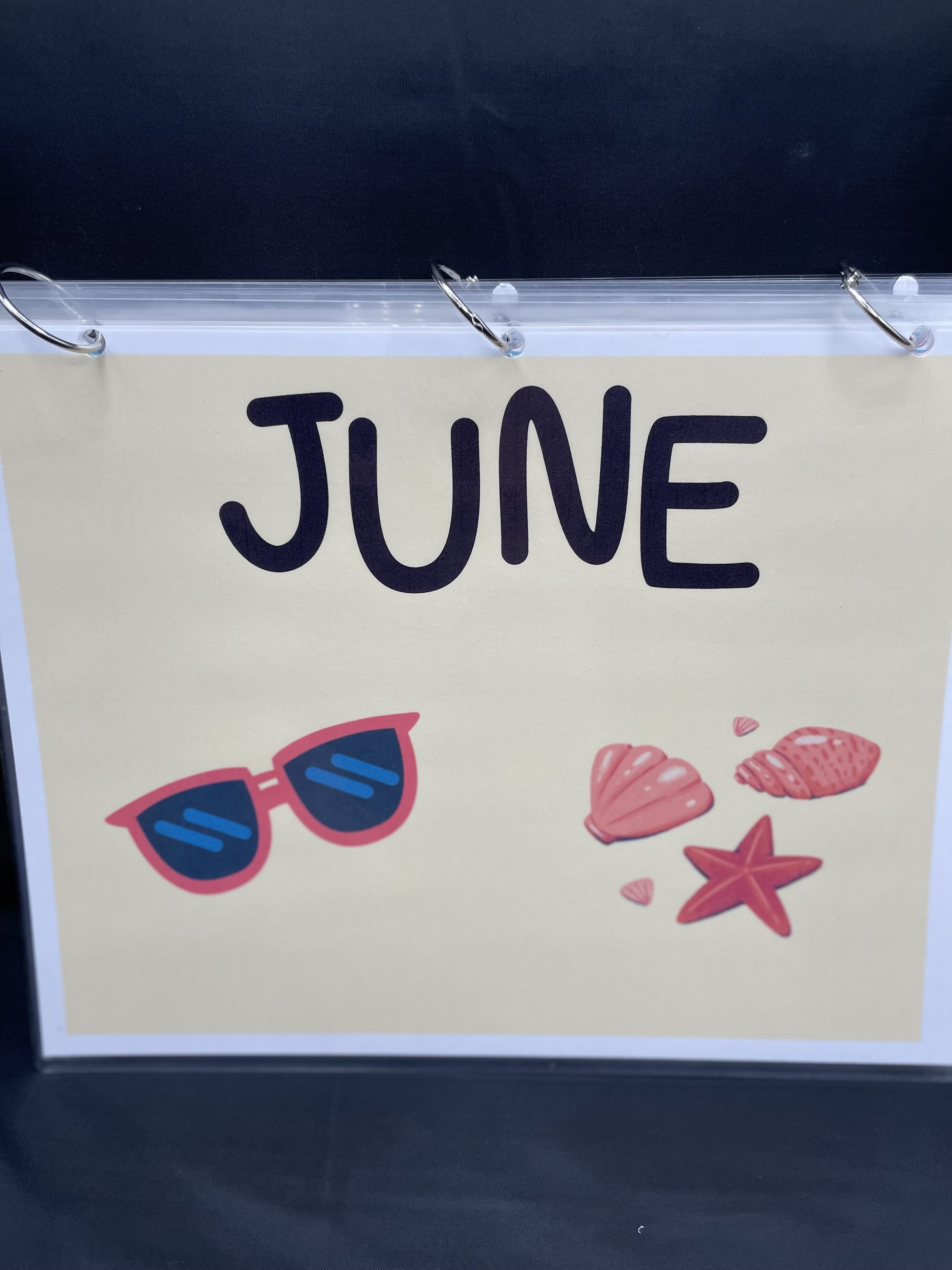 Months of the Year Activity Busy Book Game Educational Children - Etsy