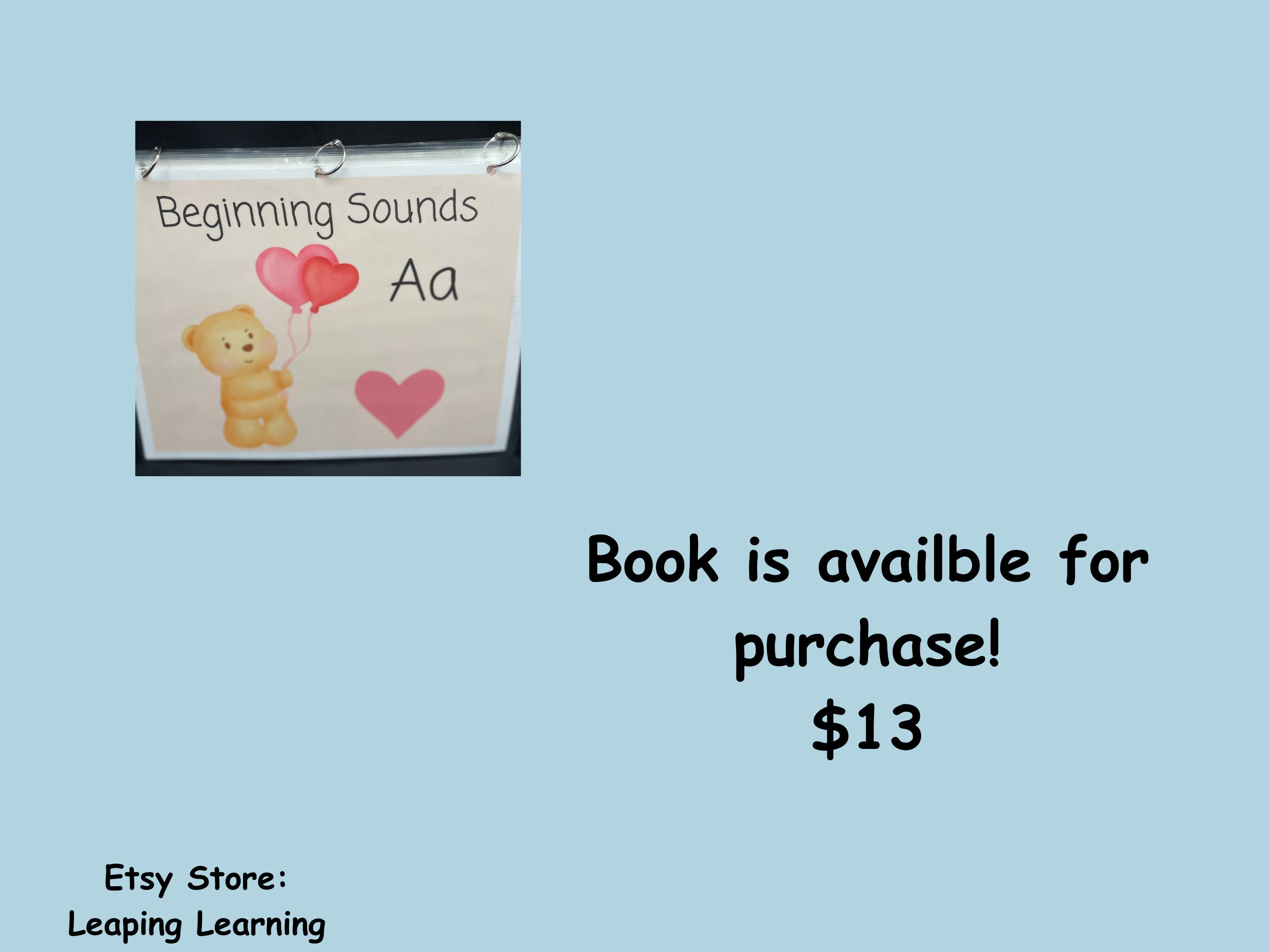Digital Beginning Sounds Alphabet Reading Phonics Activity Busy Book ...