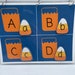 Matching Letters Alphabet Lowercase to Uppercase Activity Book ...