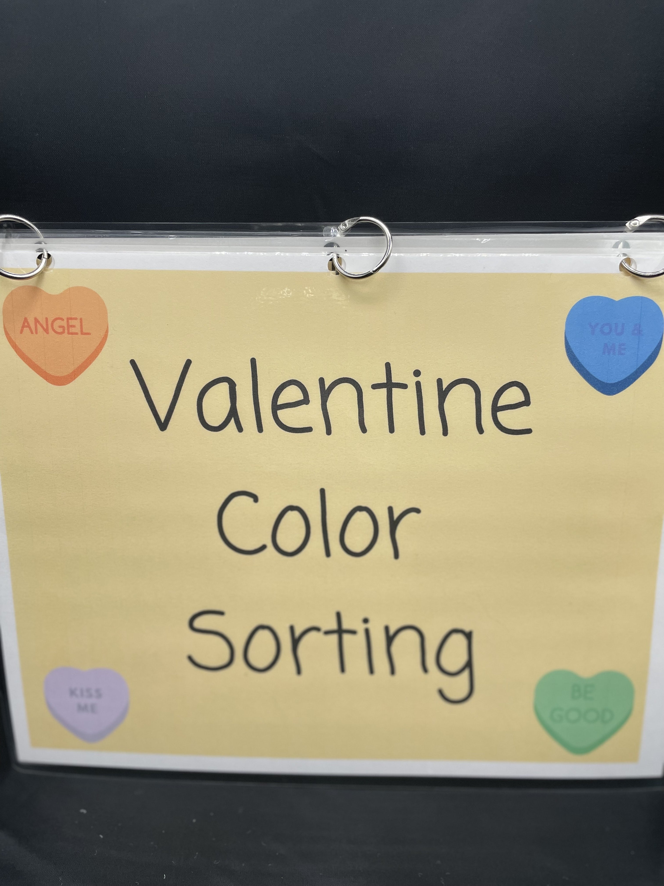 Color Sorting Activity Busy Book Game Educational Children’s - Etsy