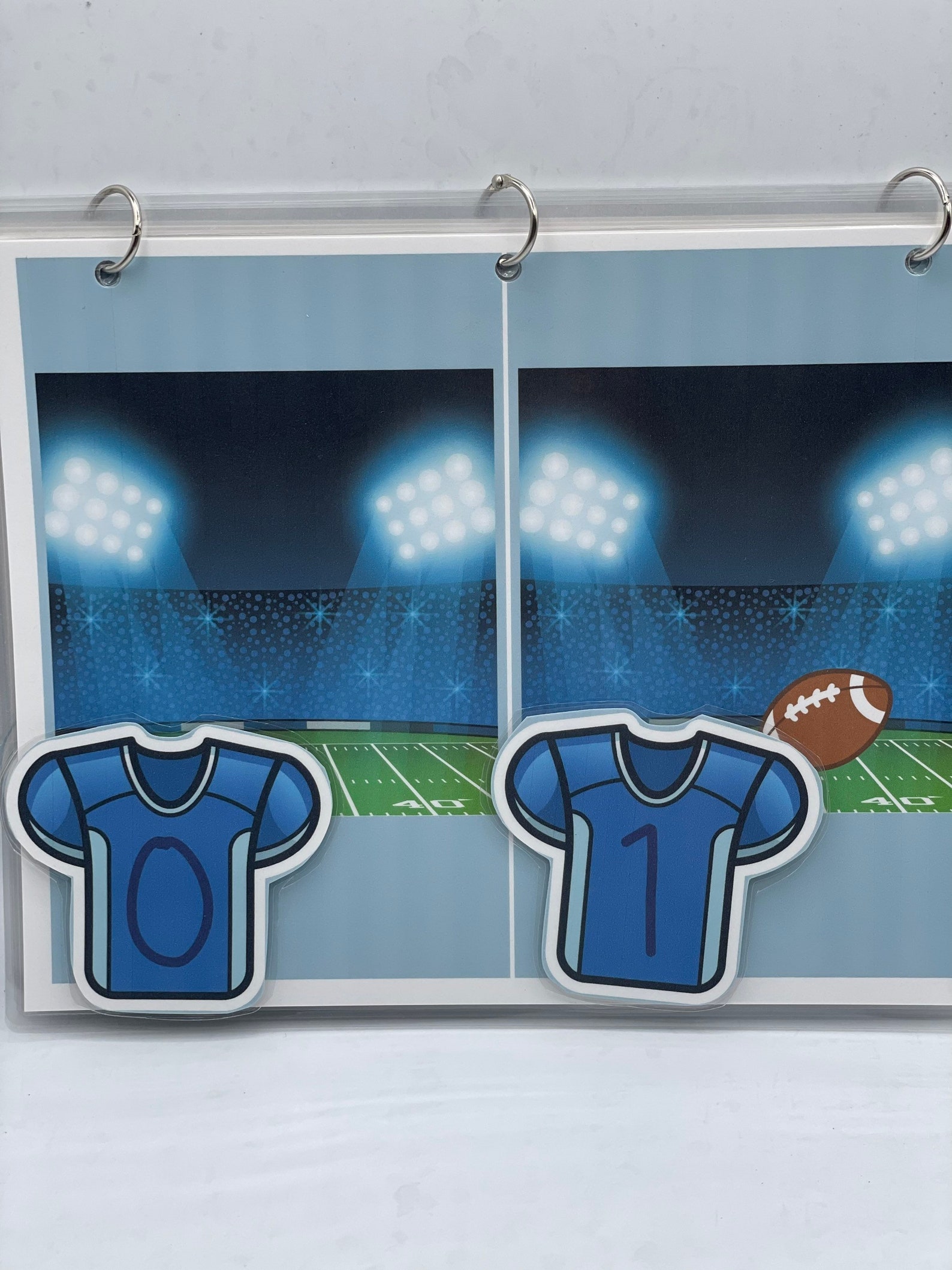 Counting Numbers 0-10 Activity Busy Book File Folder Math Center ...