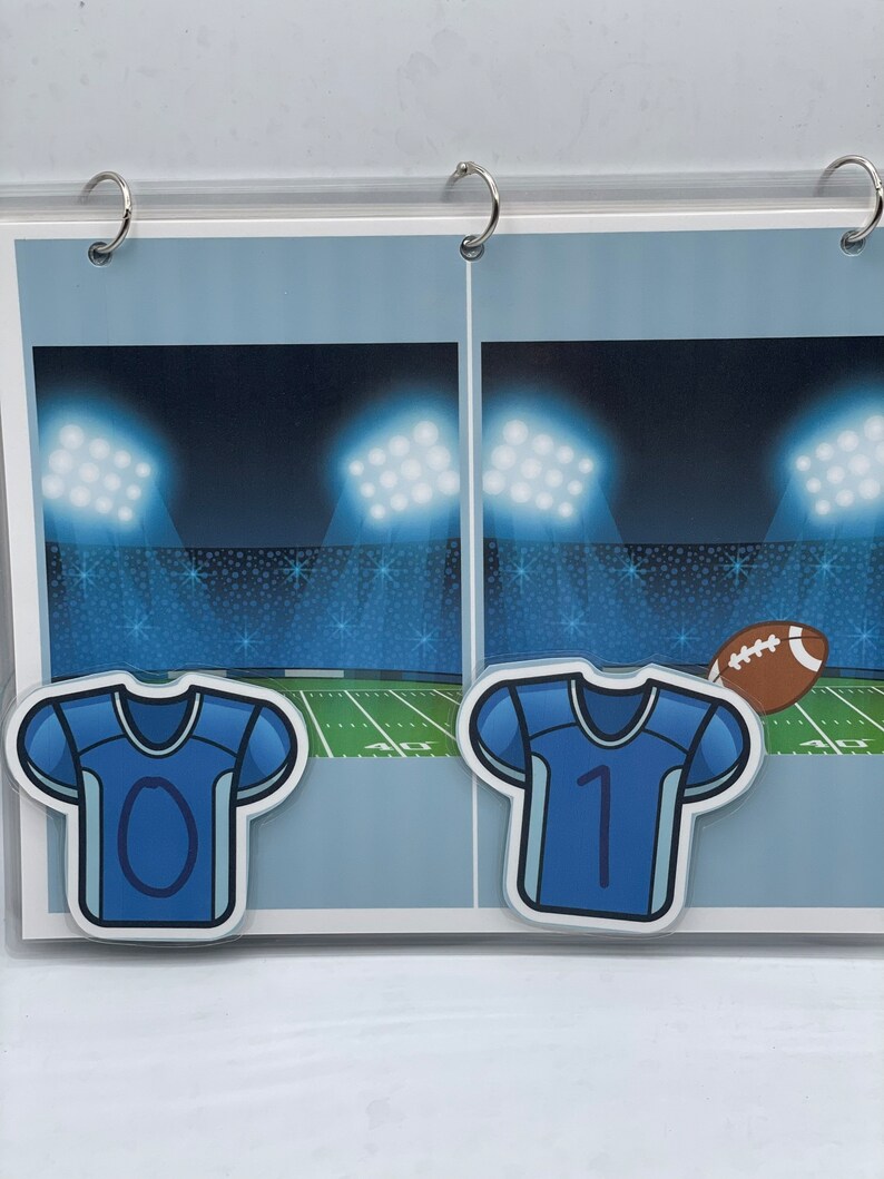 Counting Numbers 0-10 Activity Busy Book File Folder Math Center ...