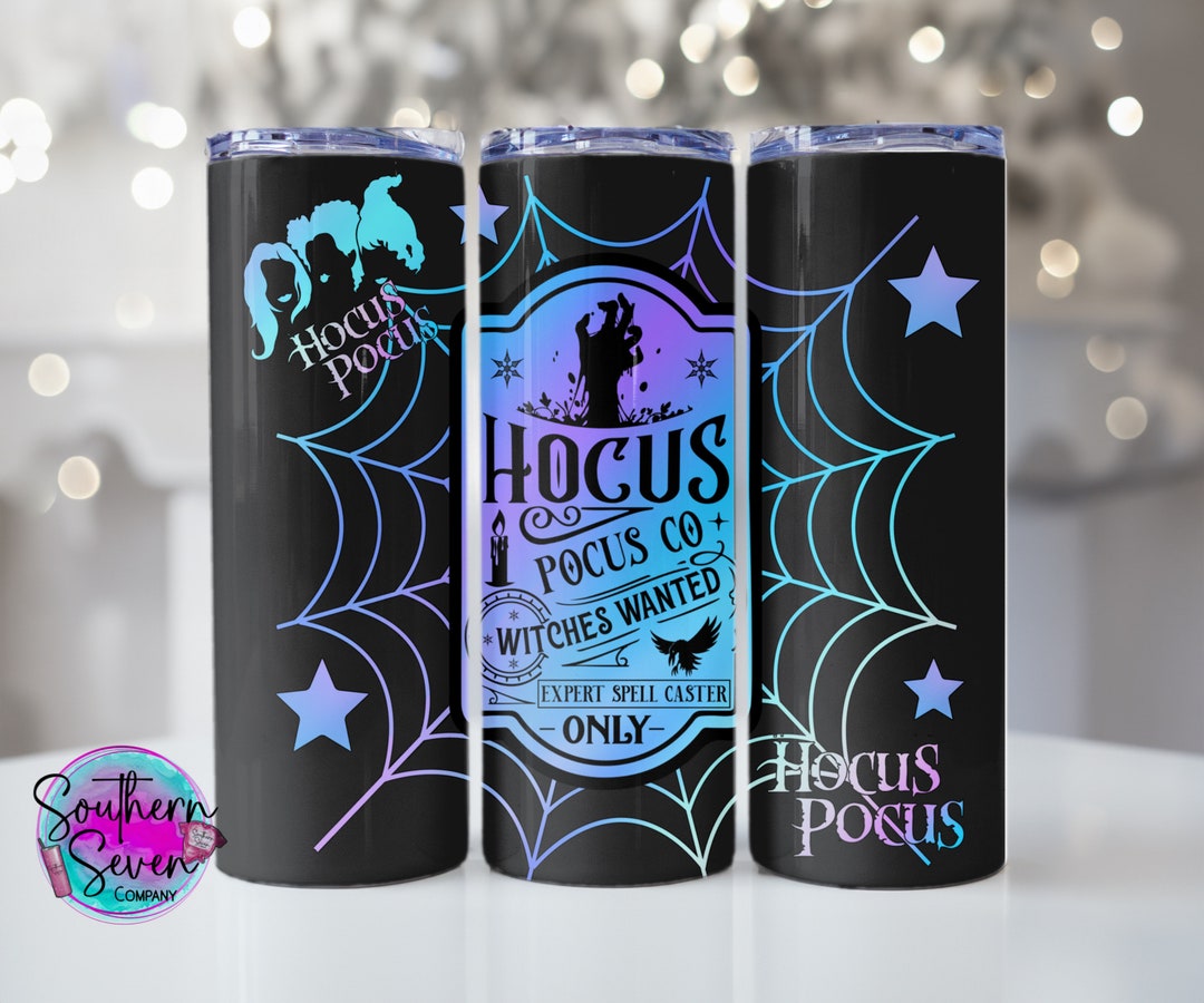 Hocus Pocus Co Sublimated Skinny Tumbler 20oz - Etsy