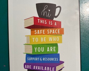 Safe Space Sign - Etsy