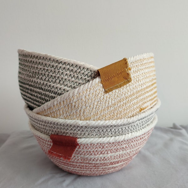 Rope Bowls - Etsy