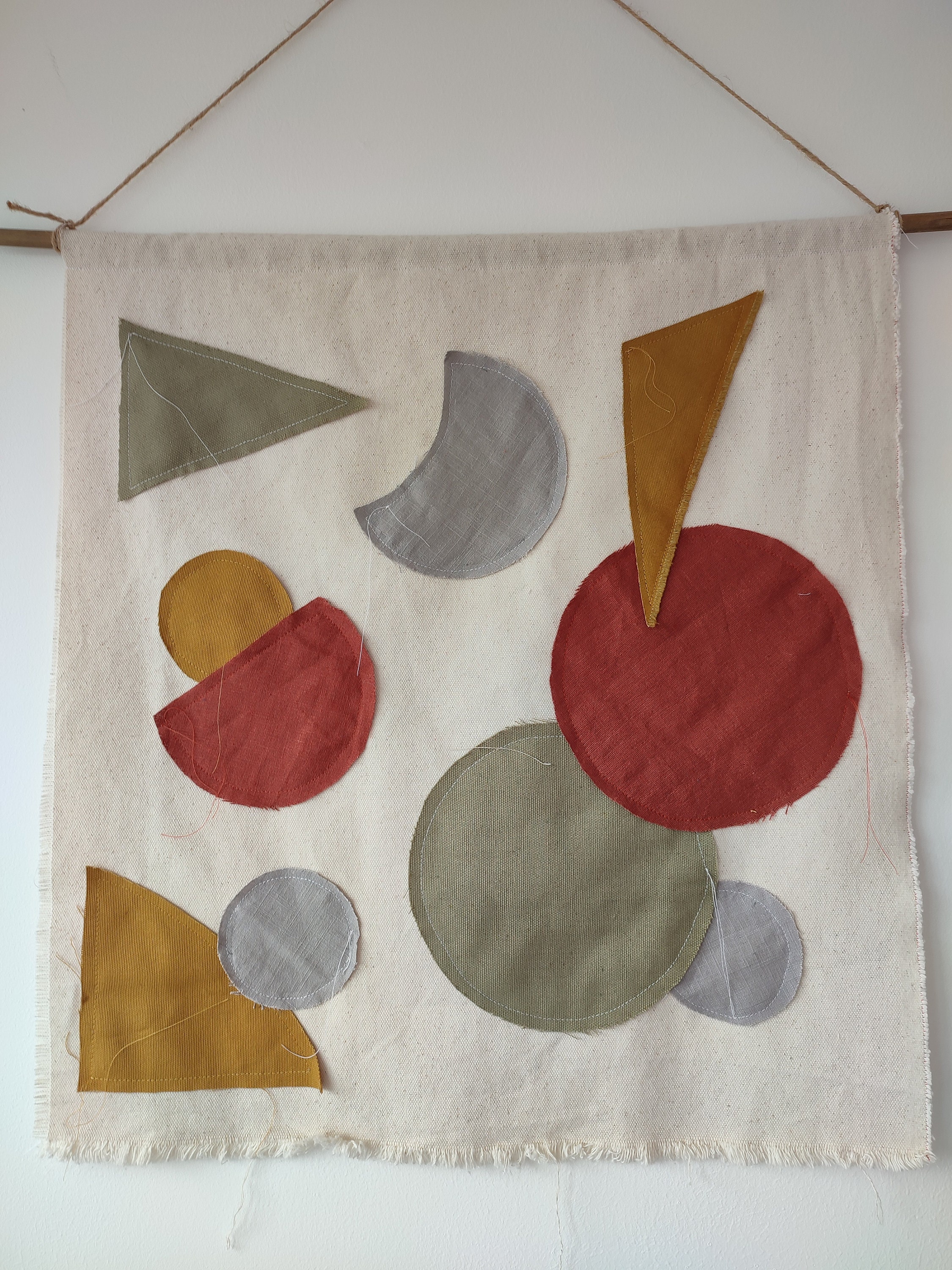 Organic Shapes Wall Hanging - Etsy