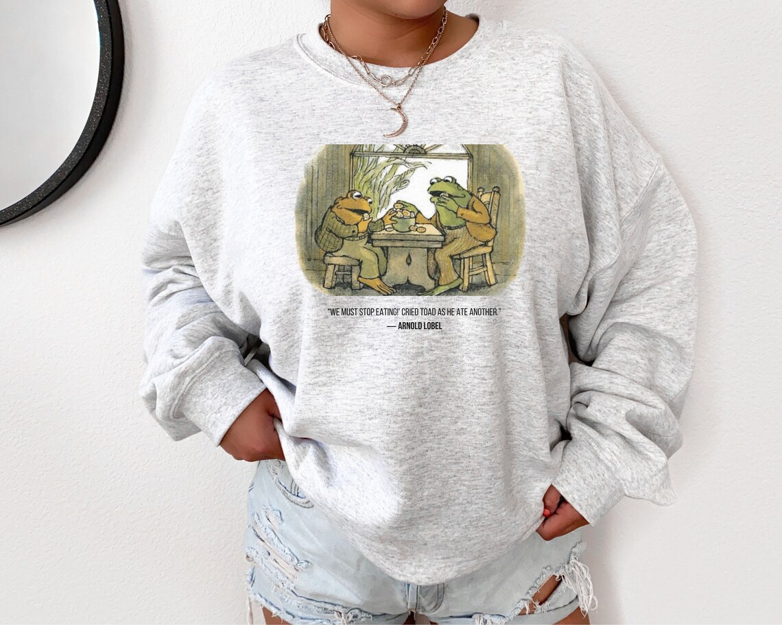 Frog and Toad Classic Book Shirt Frog Shirt Cottagecore - Etsy