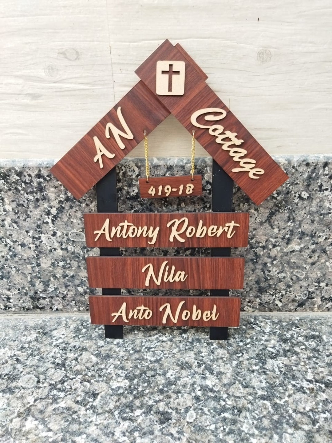 House Name Plate - Etsy