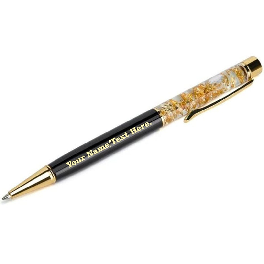 Engraved Personalized Crystal Pen Set of 2 - Etsy