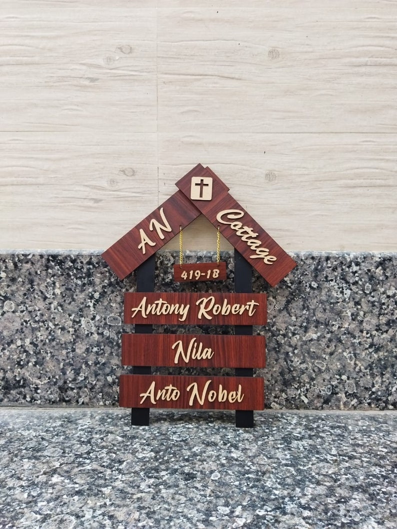 House Name Plate - Etsy