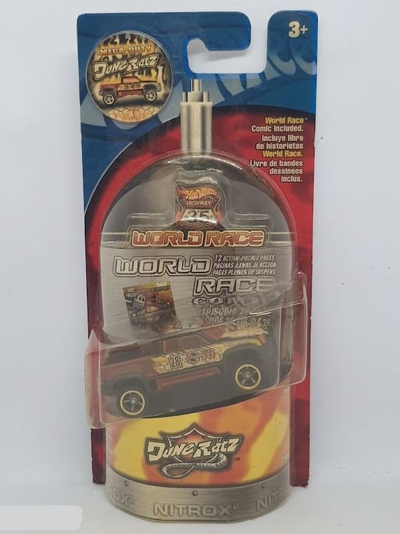 Hot Wheels World Race 2002 NITROX2 Highway 35th - Etsy