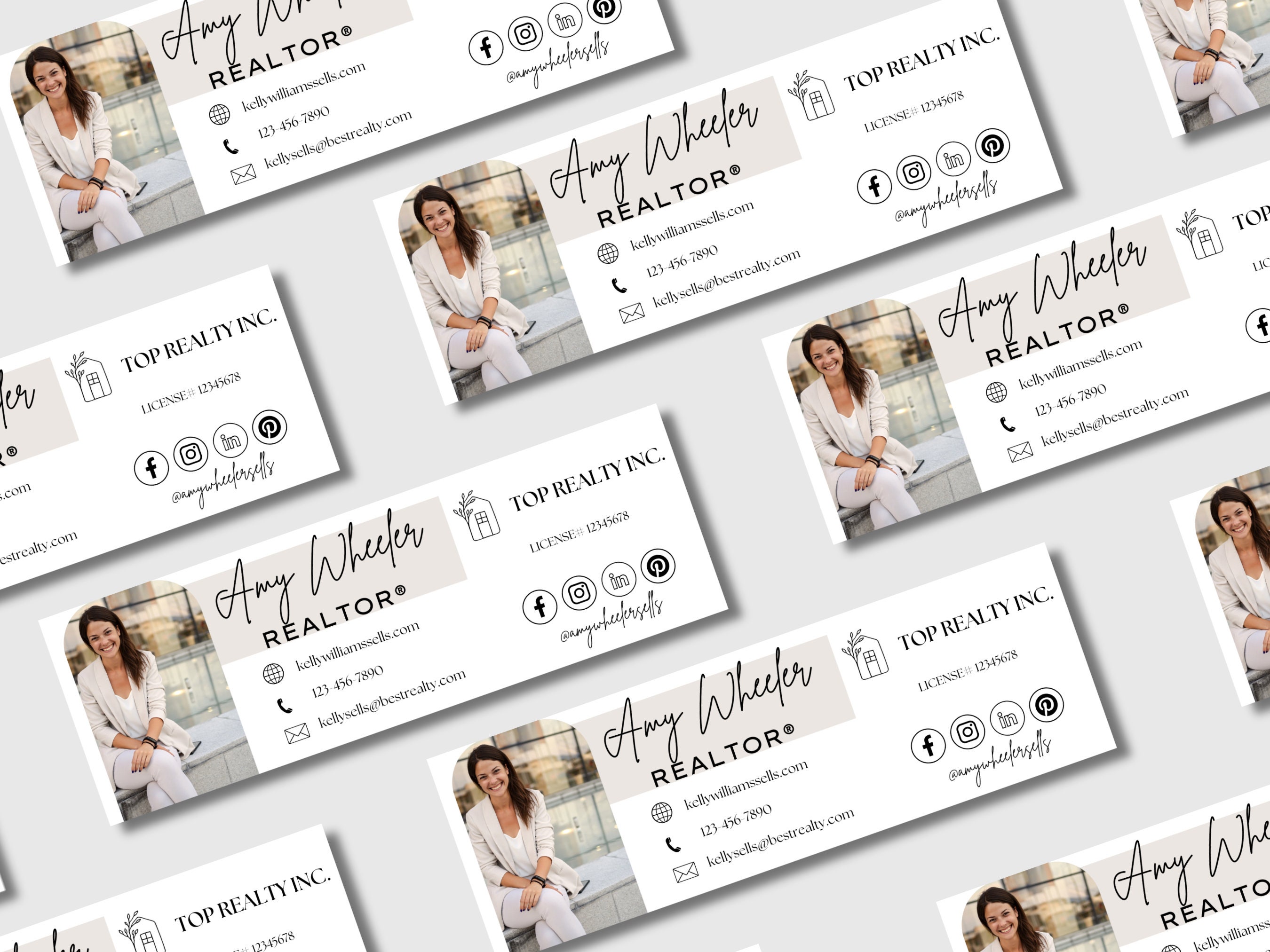 Email Signature | Real Estate Email Signature | Gmail Signature | Real ...