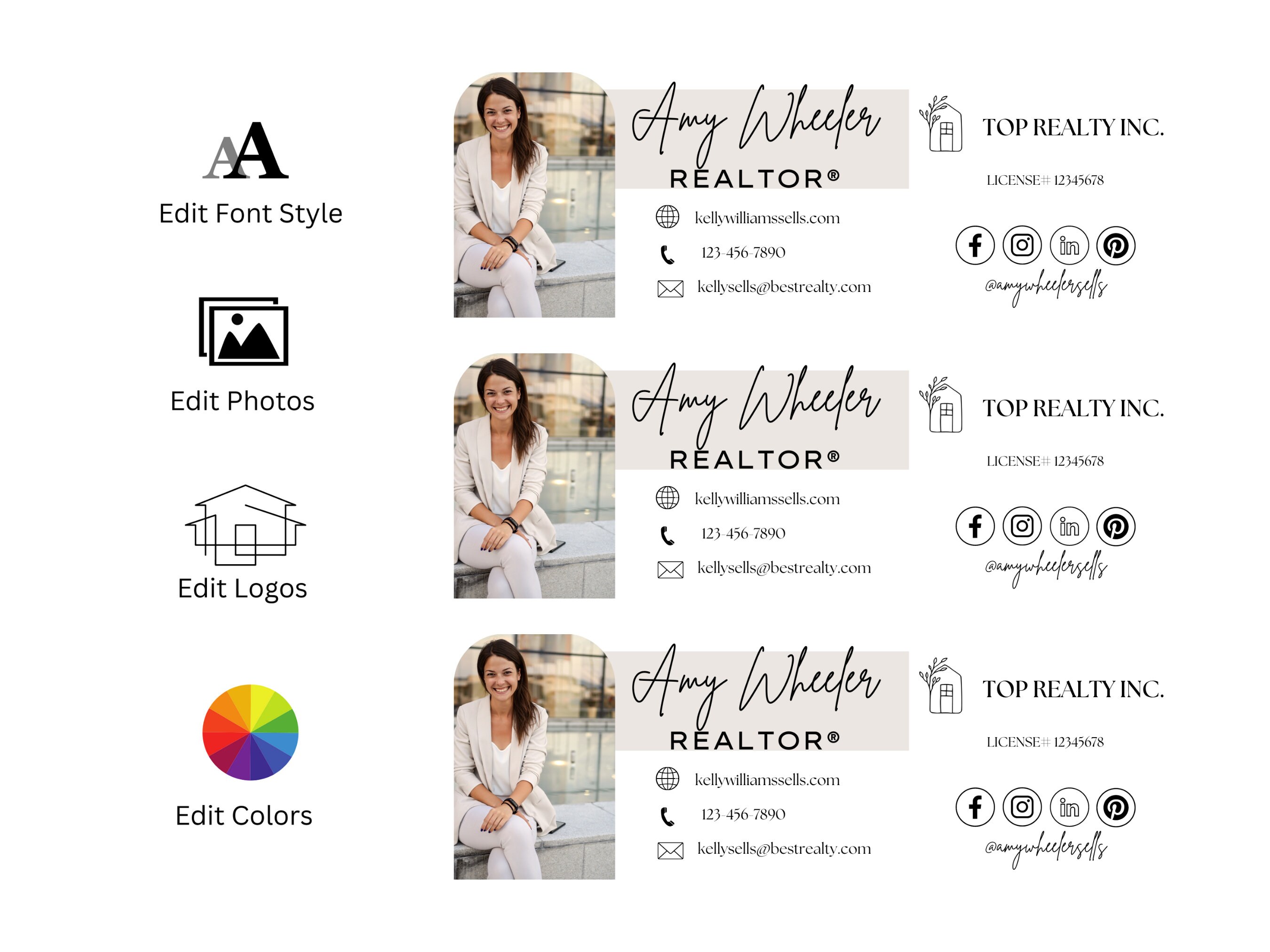 Email Signature | Real Estate Email Signature | Gmail Signature | Real ...