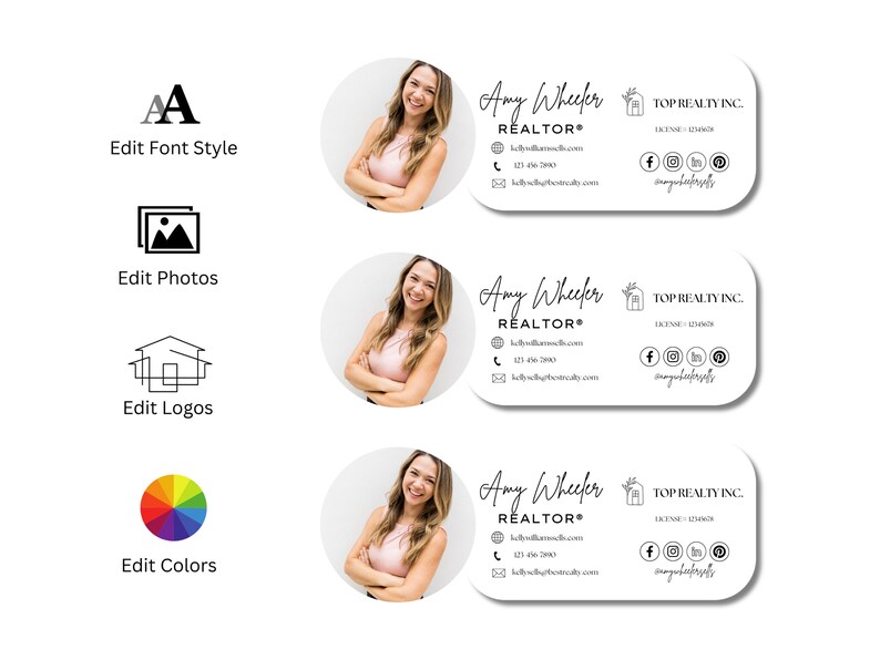 Realtor Email Signature | Email Signature | Gmail Signature | Real ...