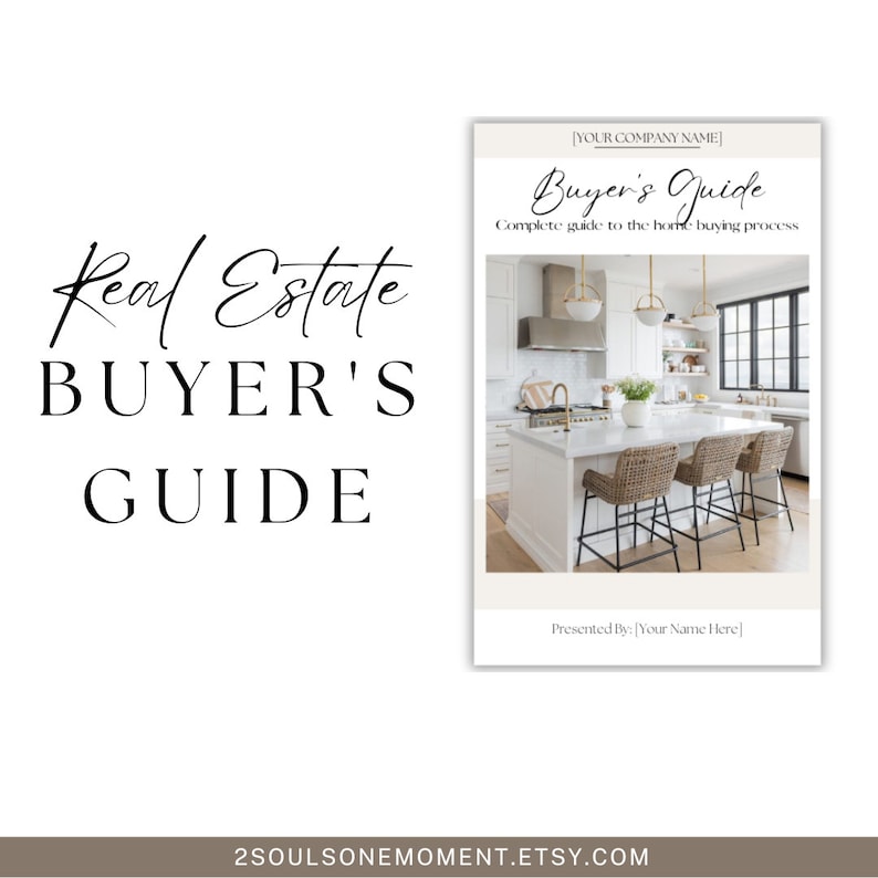 Customizable Buyer's Guide Template for Real Estate Step-by-step ...