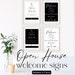 Printable Open House Welcome Signs | Open House Marketing | Real Estate ...