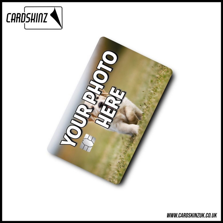 Custom Personalised Bank / Debit / Credit Card Skin / Sticker - Etsy UK
