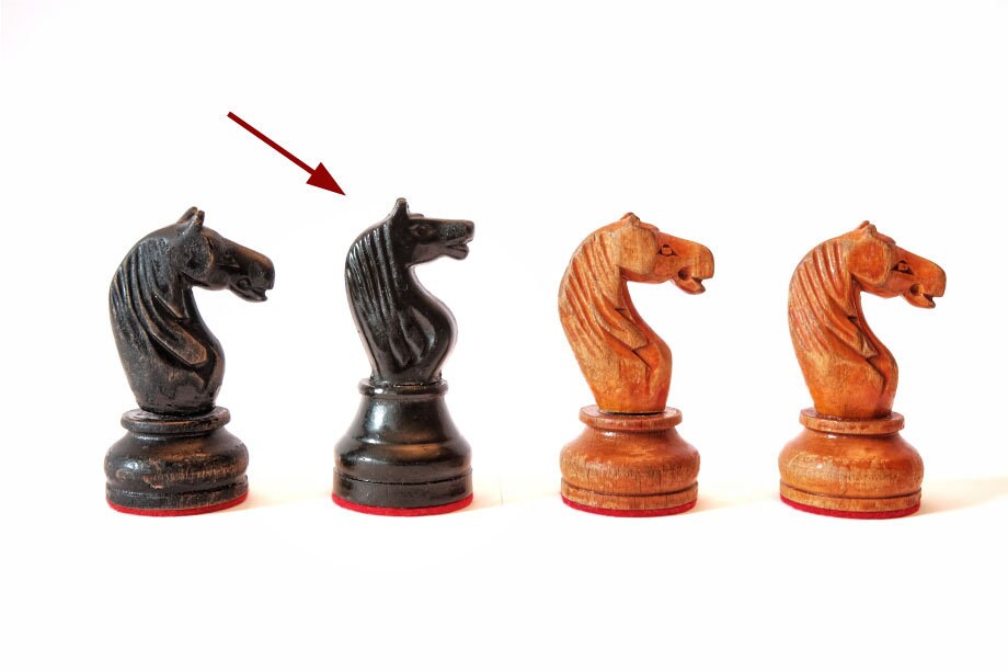 Vintage Chess Set 1950s Made in Soviet Union Chess Set Made of - Etsy