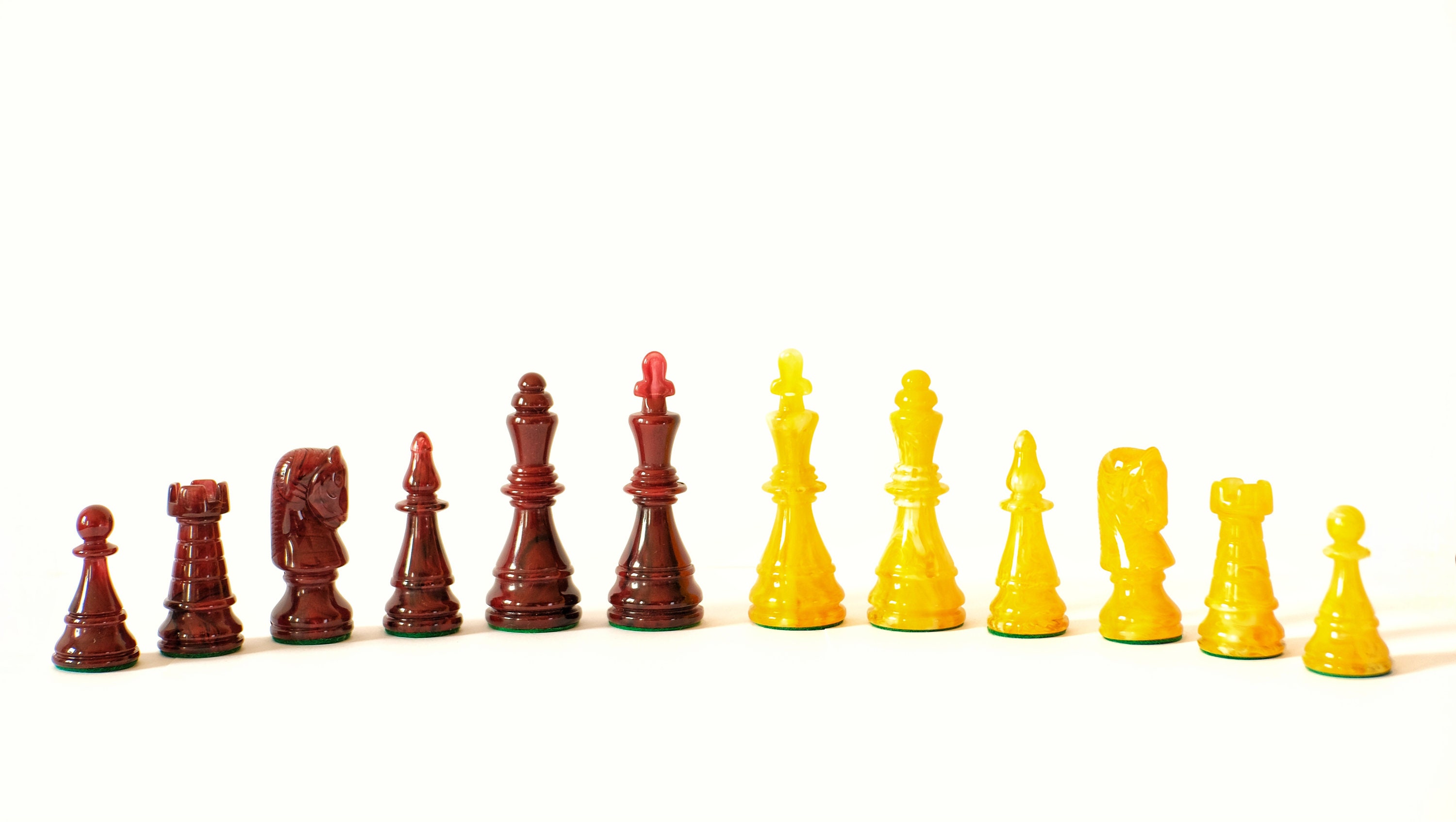 Classic Vintage Staunton Chess Set, Made in Germany, Tournament Resin ...