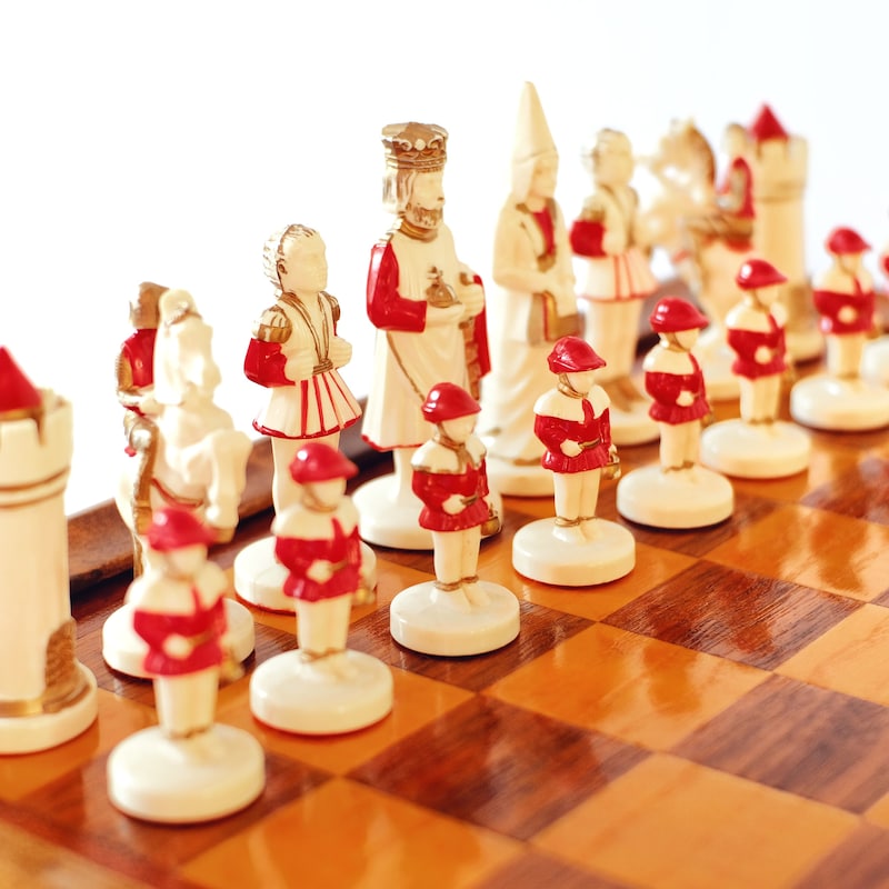 Medieval Chess Set - Etsy