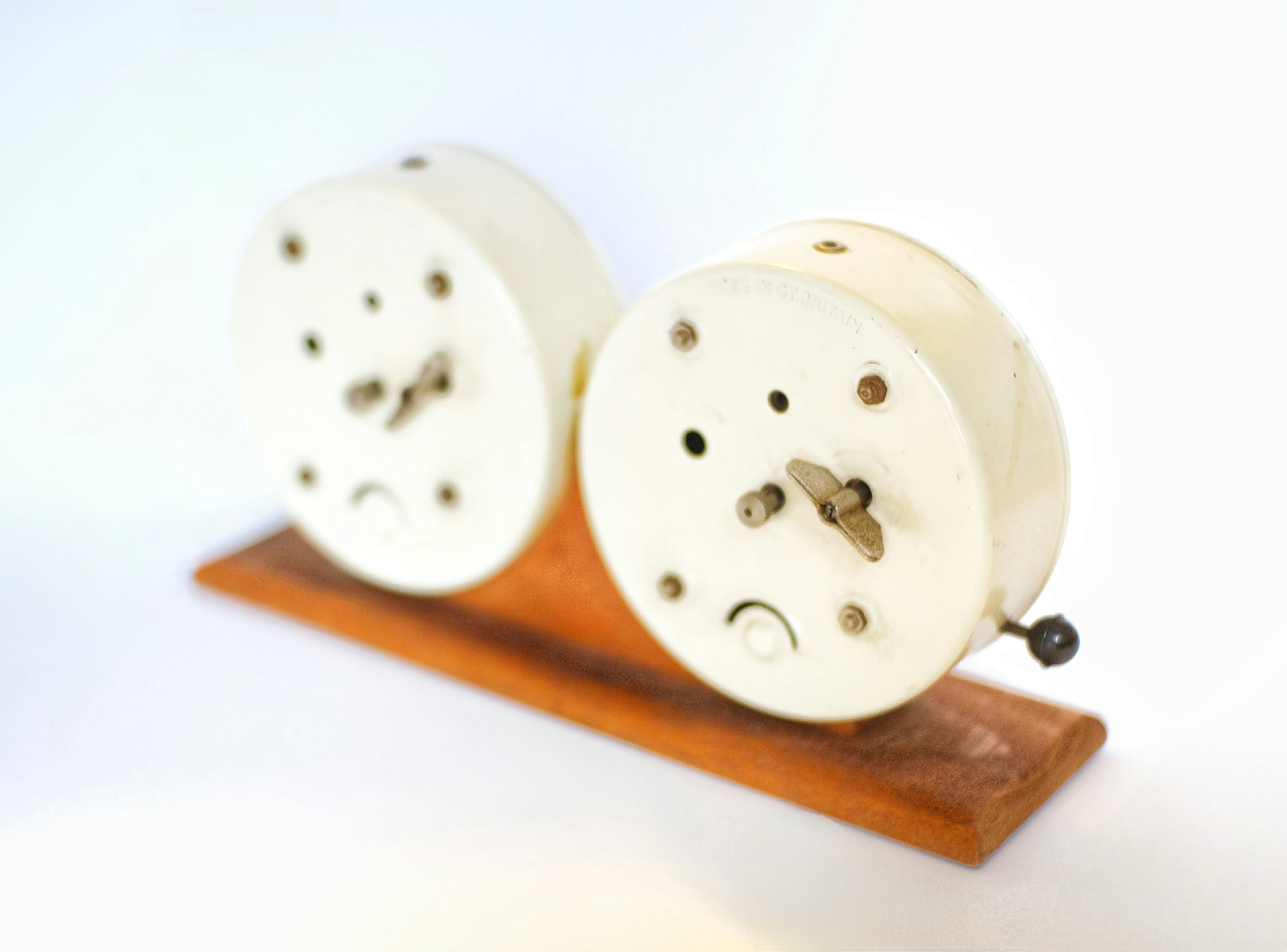 Vintage Sutton Coldfield 1930 Antique Chess Clock, Mahogany Wood ...