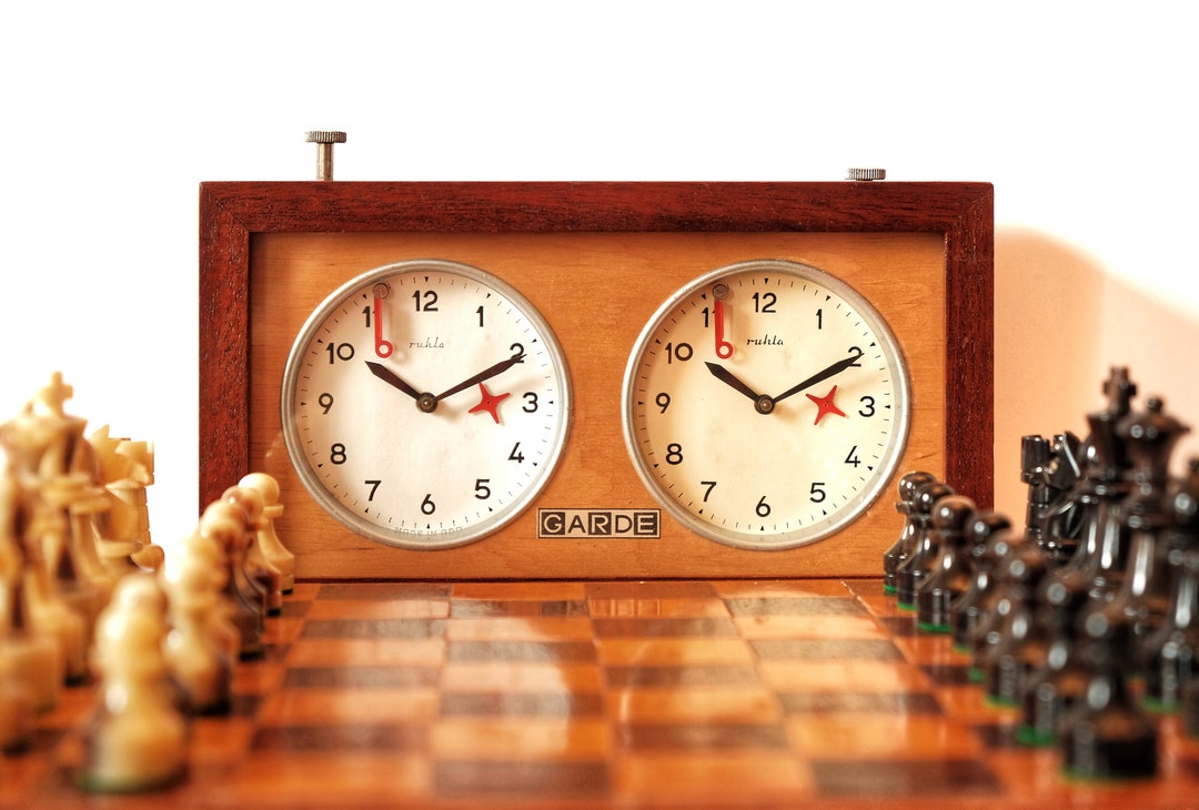 1970's Vintage Chess Clock From Ruhla Garde Made in Germany - for ...