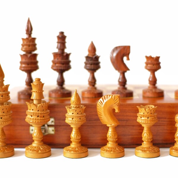 Indian Chess Set - Etsy