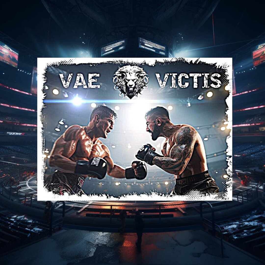 VAE VICTIS Motivational Work Out Wall Art Downloadable Image, Martial ...